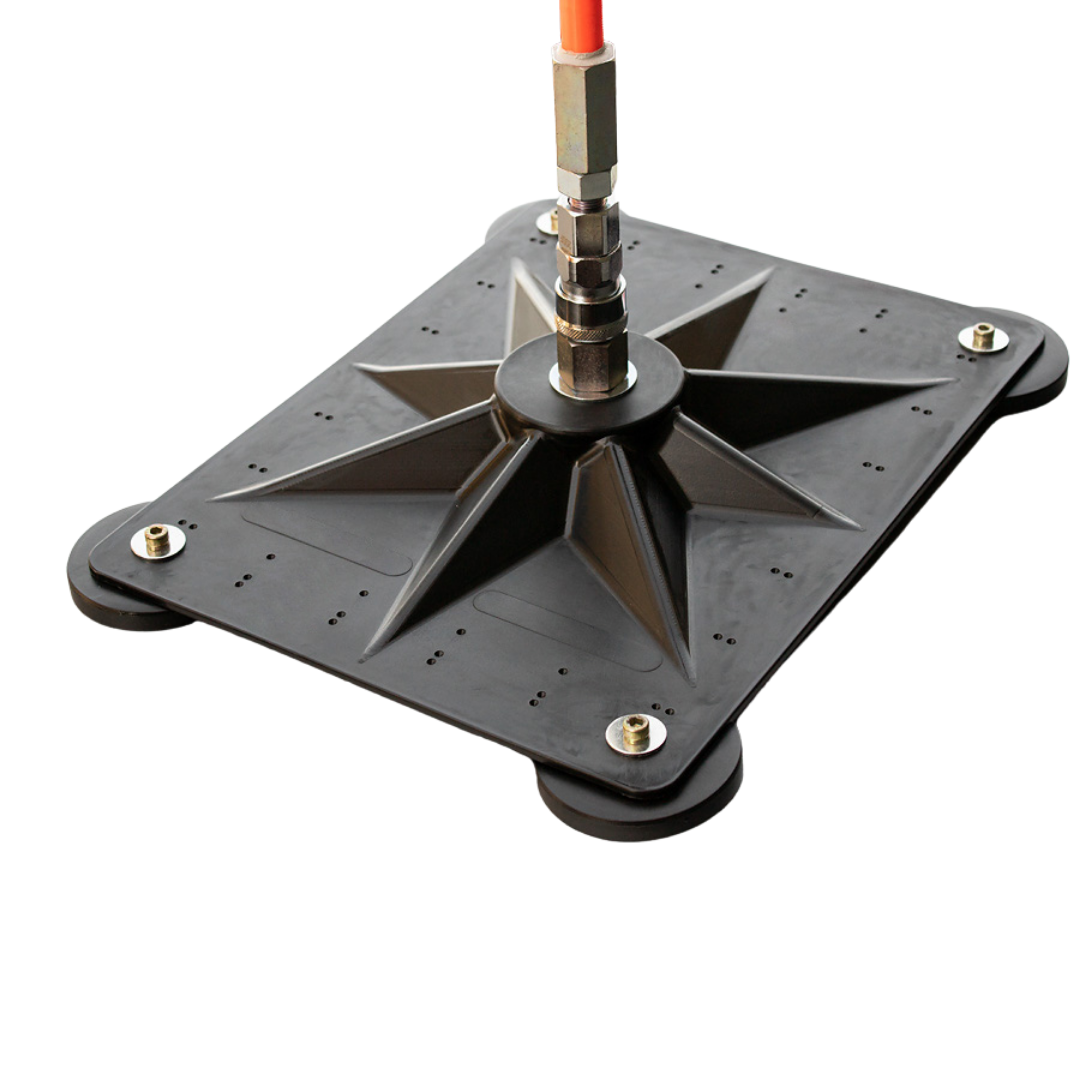 Magnetic Base - 4 Rubber Feet – Vehicle Safety Flags USA