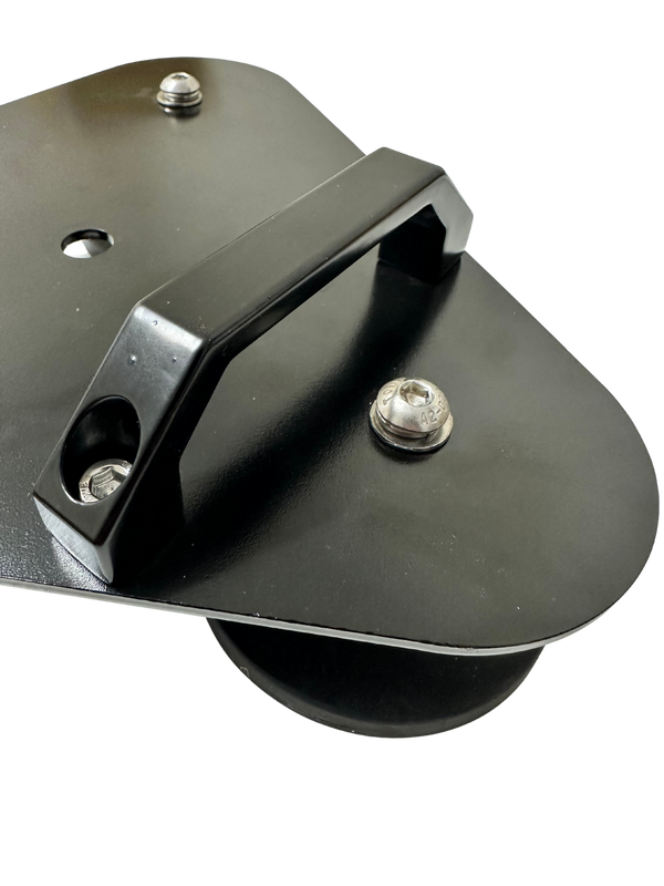 Magnetic Base - 3 Rubber Feet with Steel Plate & Handle – Vehicle ...