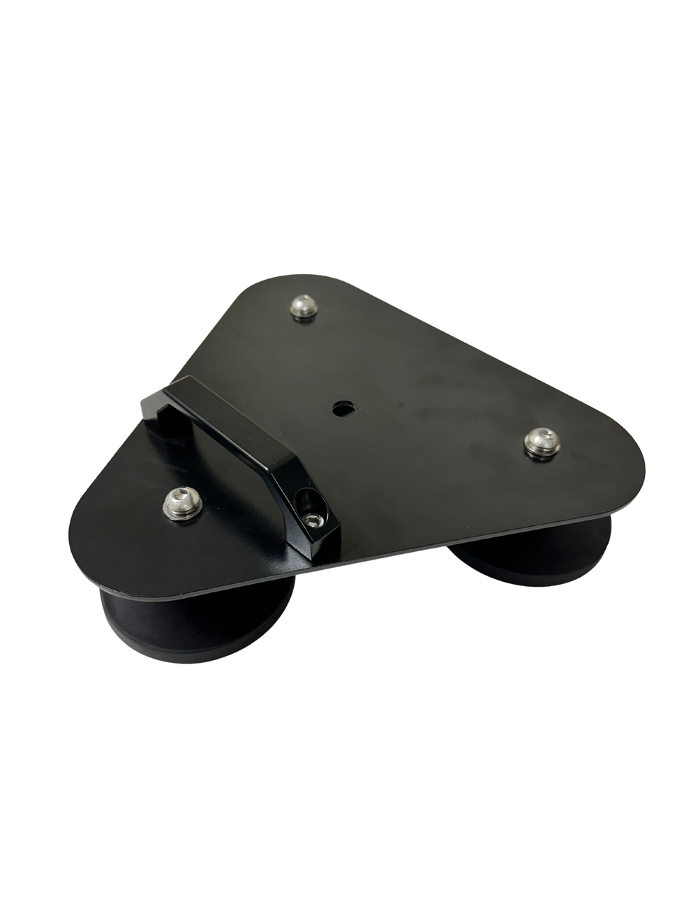 Magnetic Base - 3 Rubber Feet with Steel Plate & Handle – Vehicle ...