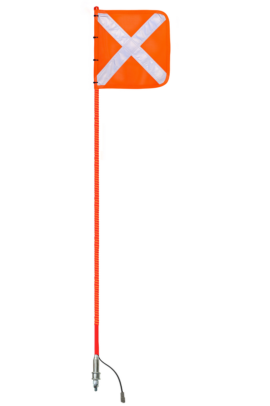 LED Buggy Whips | Tough, Mine-Spec Buggy Whips | Vehicle Safety Flags